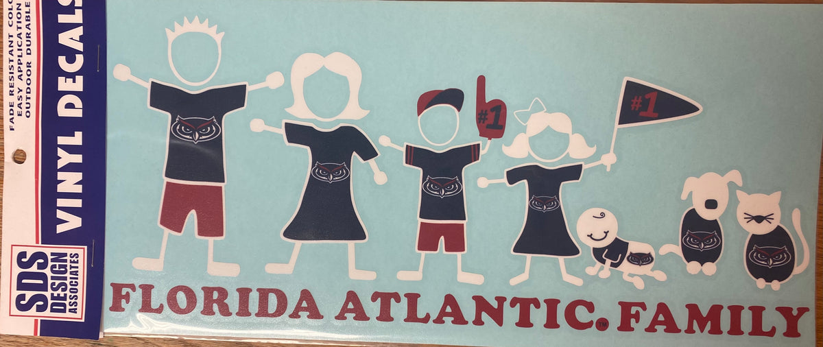 Vinyl Decals FAU FAMILY – It's Owl Time
